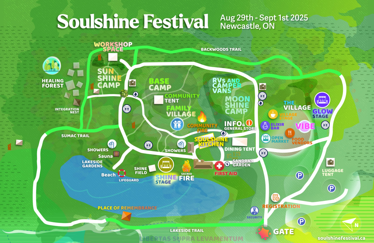 Festival Guide 2025 - Soulshine Festival